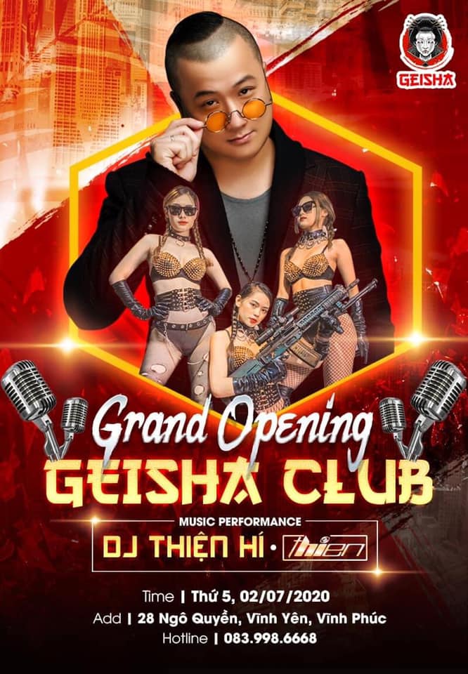 GEISHA CLUB GRAND OPENING SHOW - Thiện Hí